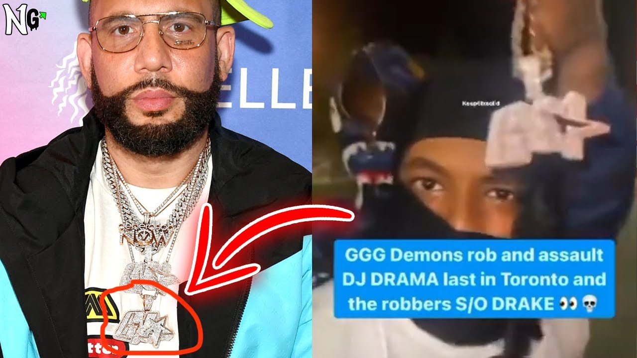 Drake's Toronto Crew ROB Dj Drama For His Chain For NOT CHECKING IN ...