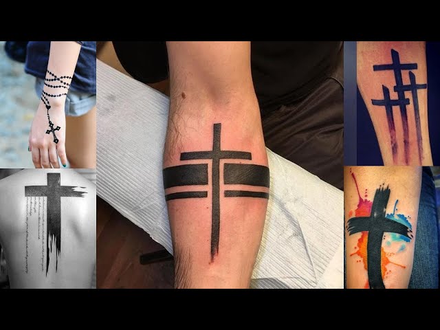 Badass Cross Tattoo Designs