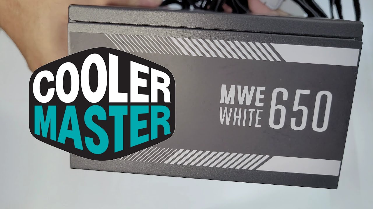 UNBOXING Fuente de Poder Cooler Master 650 Watts MWE White - YouTube