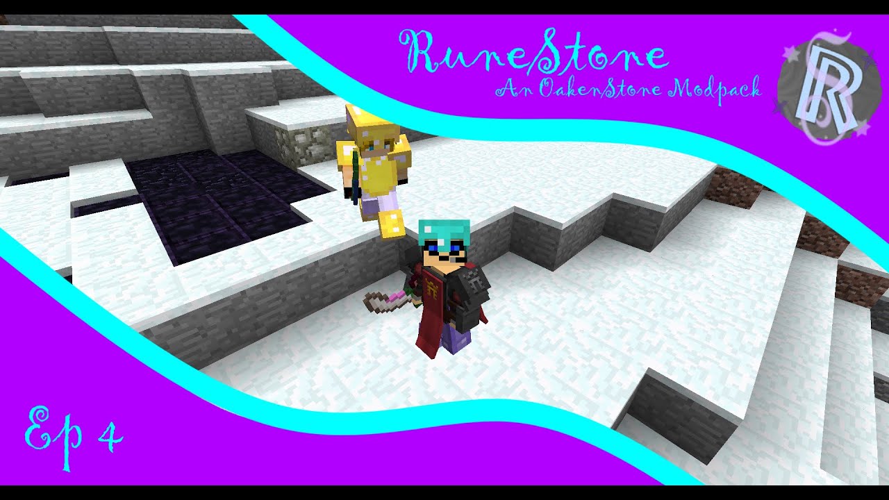 RuneStone Modded Minecraft ep4 "Hausy" - YouTube