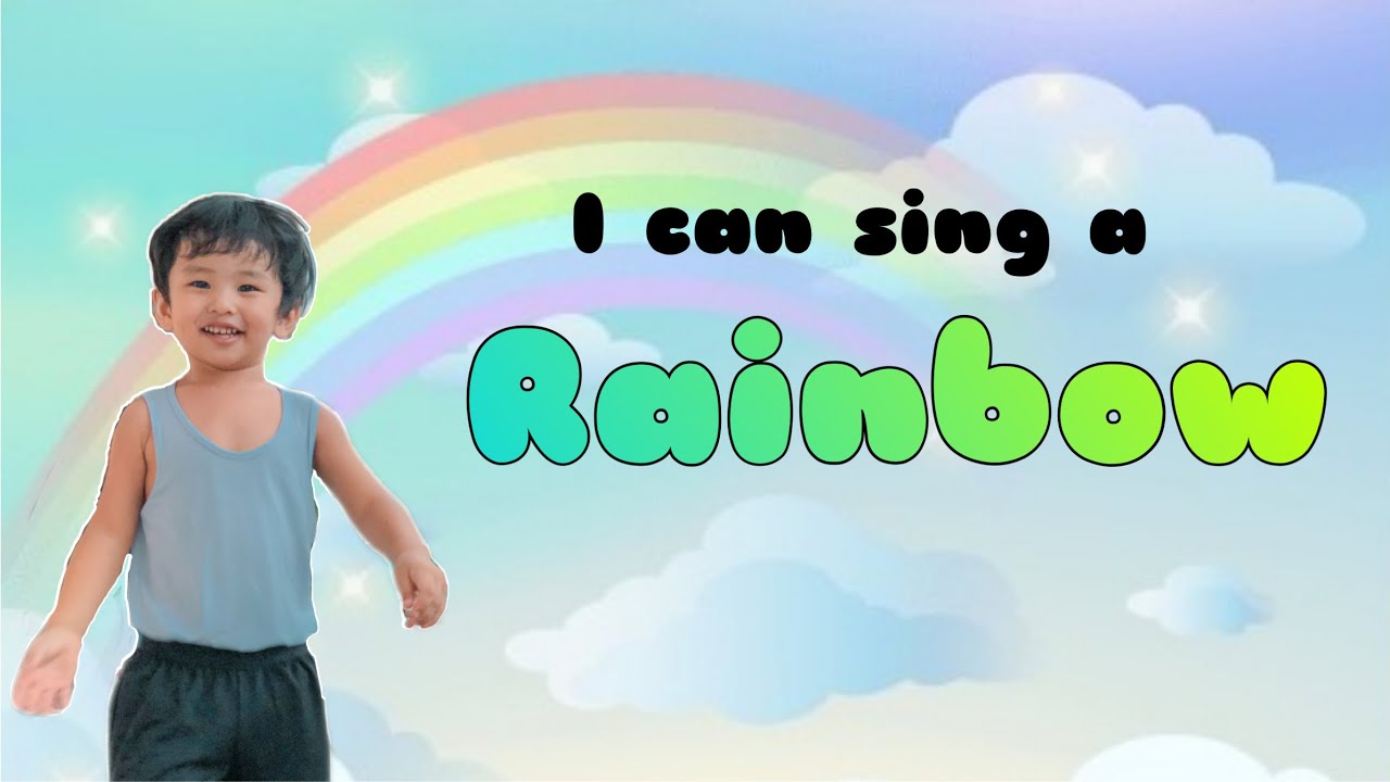 I Can Sing a Rainbow | song cover by Joonjae (2 years old) - YouTube