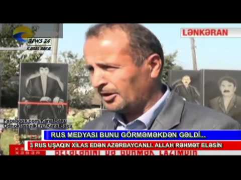 Rusiyada 3 rus kızını çayda boğularken xilas eden genc Azerbaycanlı dünyasını deyişdi