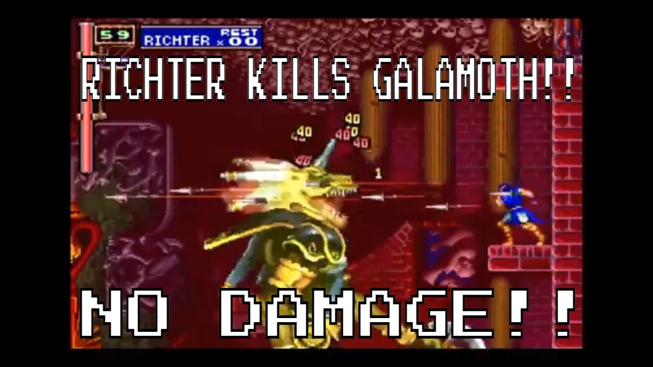 CASTLEVANIA: SYMPHONY OF THE NIGHT - GALAMOTH MADE EASY - Weapons of ...
