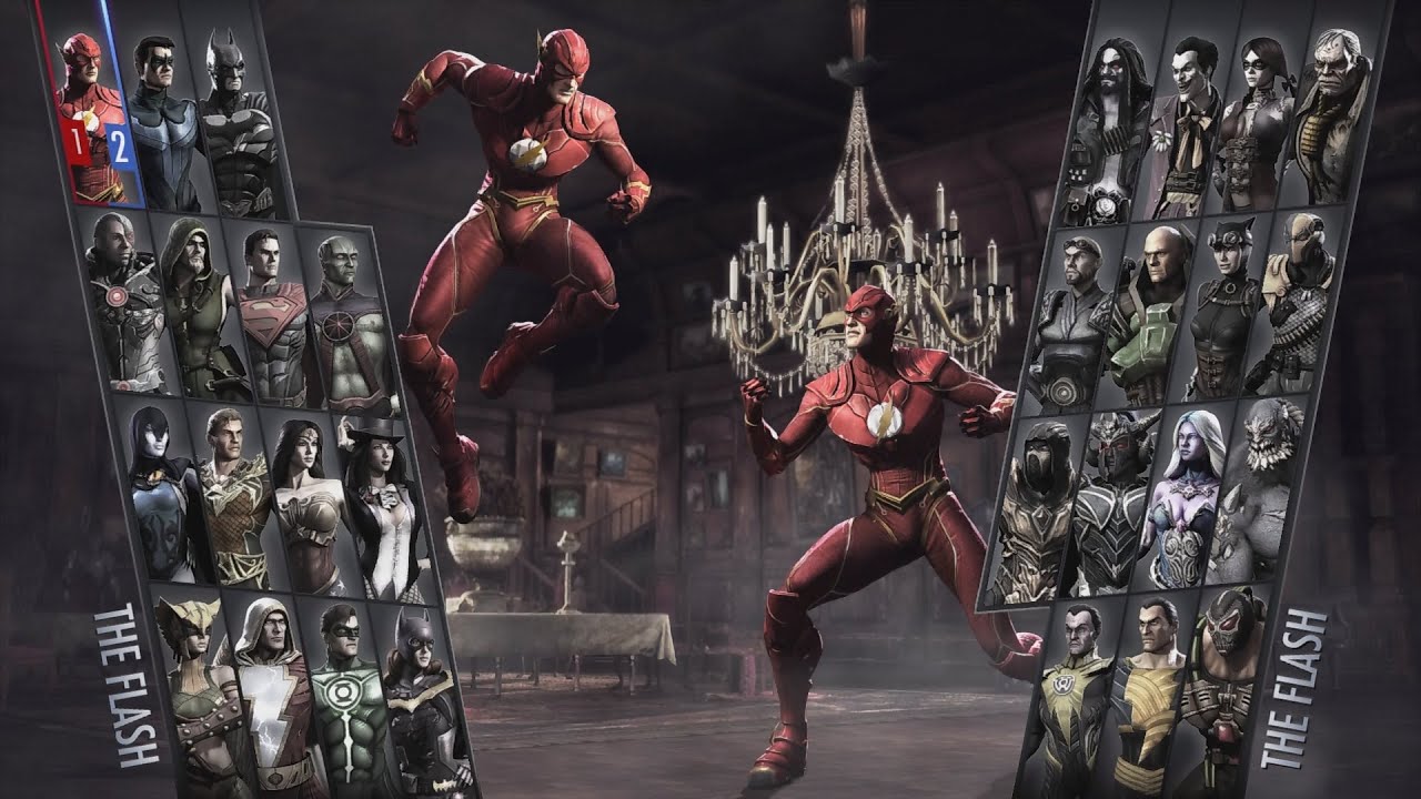 FLASH vs FLASH - Injustice Gods Among Us Ultimate Edition 2013 - YouTube
