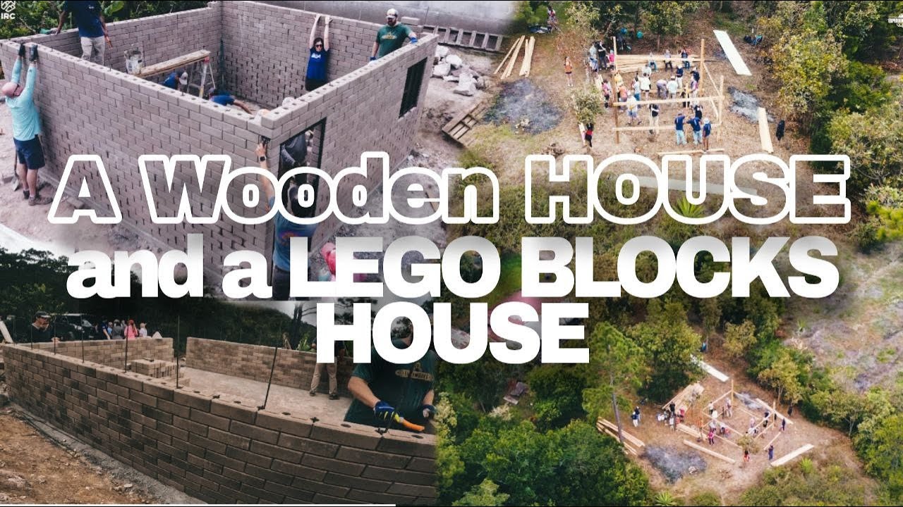 A wooden House and a Lego Block in one day! - YouTube