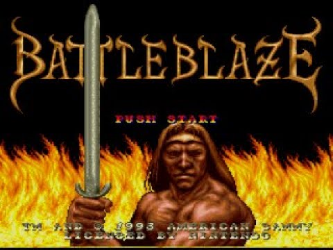 Battle Blaze - Super Nintendo - Start-Up - Opening - Title Screen ...