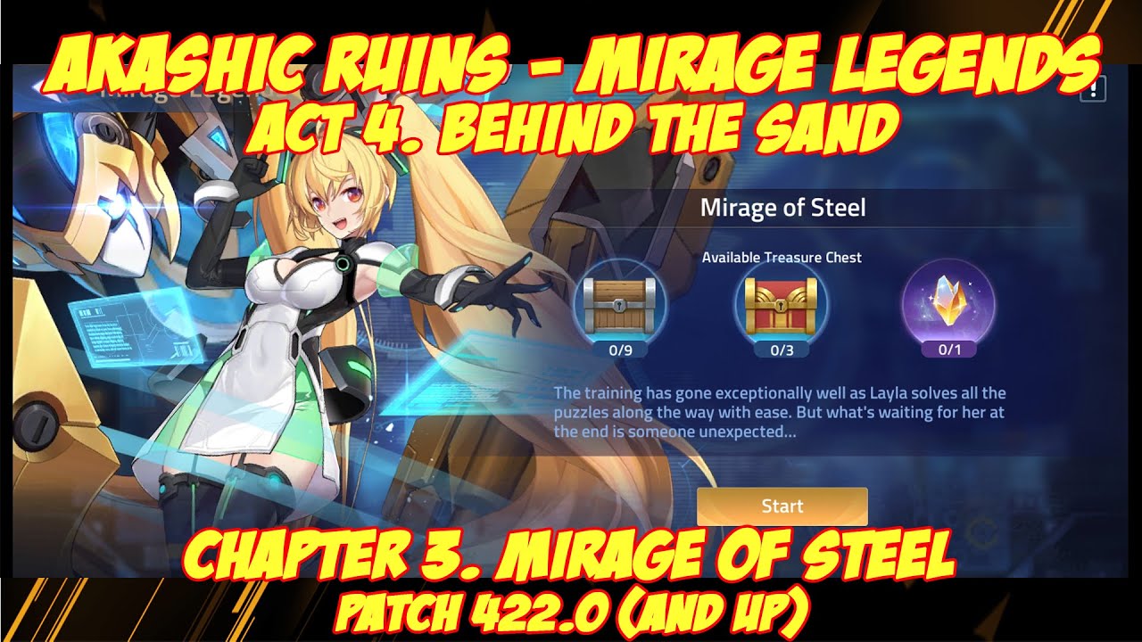 Mirage Legends Act 4 - Chapter 3. Mirage of Steel Walkthrough - YouTube