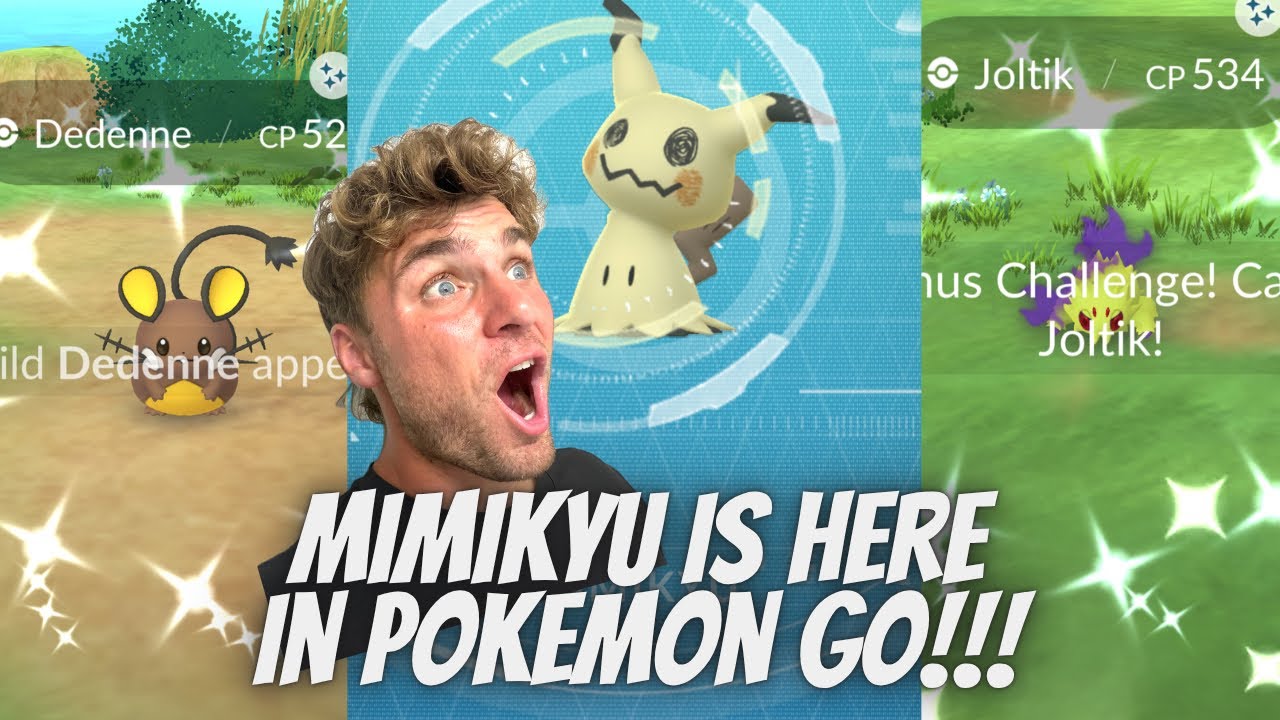 MIMIKYU IS HERE IN POKEMON GO! NEW Shadow Shiny, 98% Mimikyu and More ...