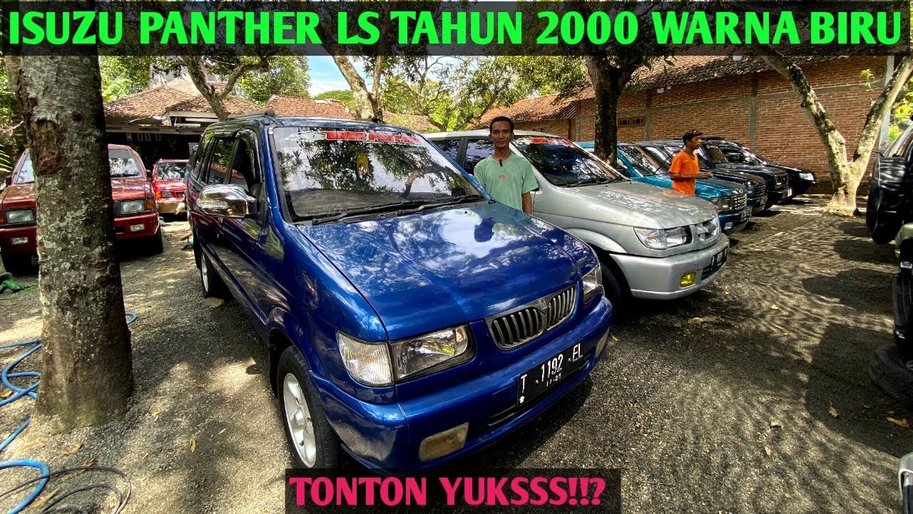 ISUZU PANTHER LS TAHUN 2000 WARNA BIRU ‼️ YANG ADA DI SHOWROOM OMAH ...