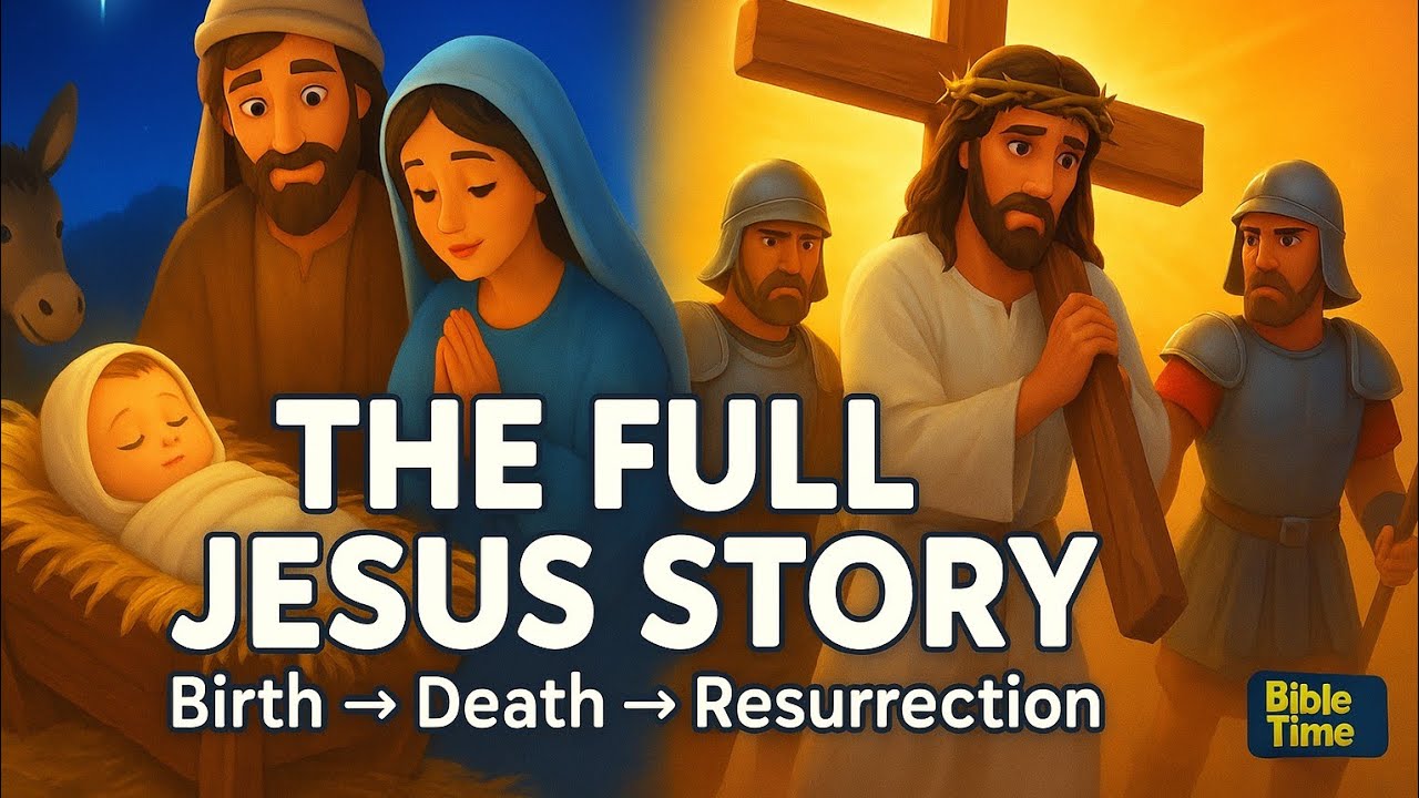 The full Jesus Birth, Death and Resurrection story |3D Animation Bible ...
