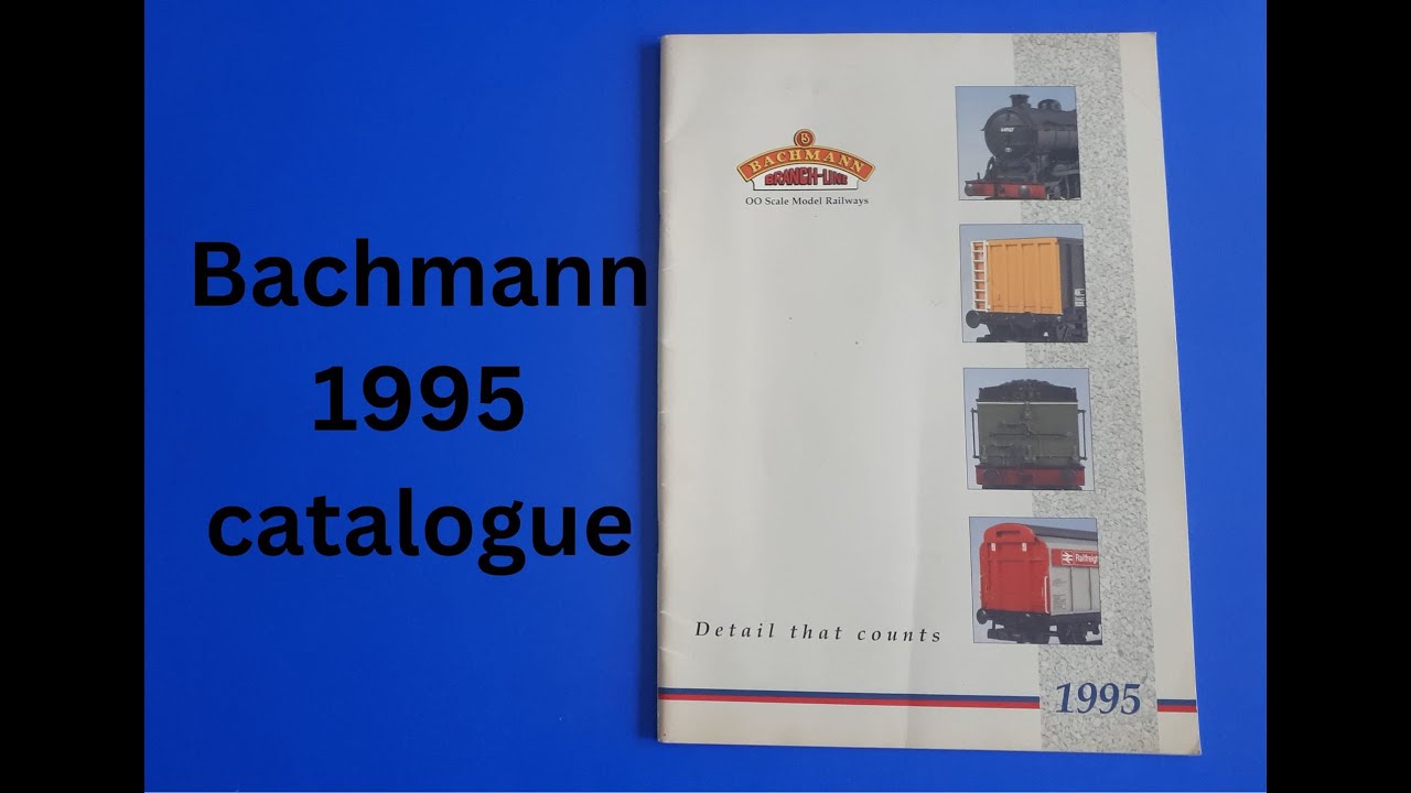 Bachmann Branch-Line 1995 model railways catalogue full look through ...