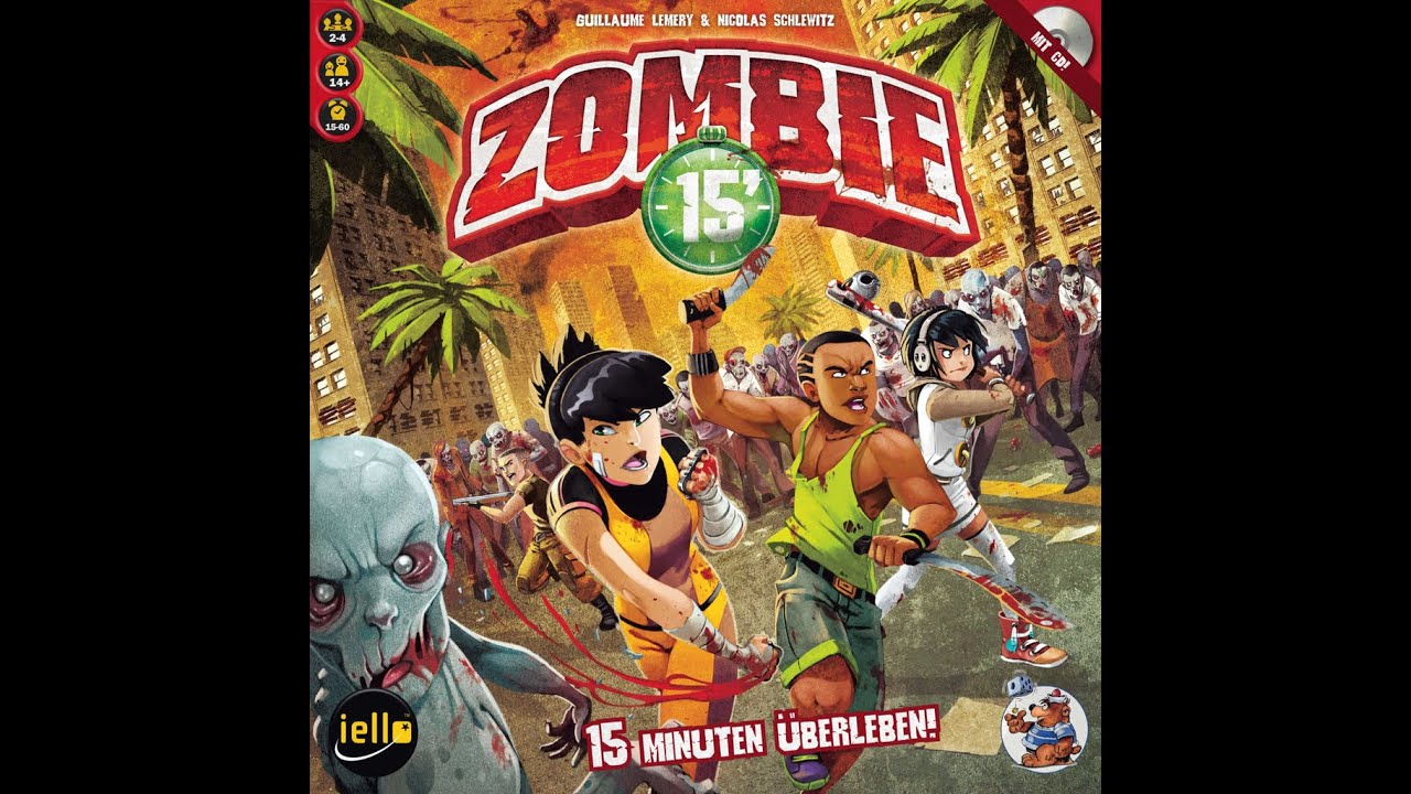 Zombie 15 Board Game Review - YouTube