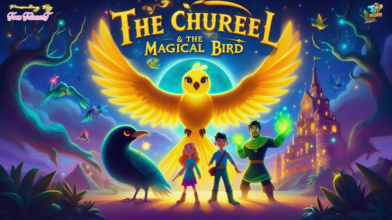 The CHUREEL & The Magic BIRD | Hindi Adventure Cartoon Story | Toon ...