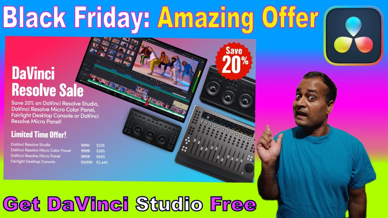4 Incredible Black Friday Deals: DaVinci Resolve Sale You Can't Miss ...