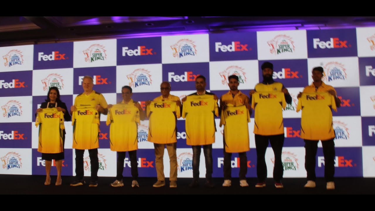 FedEx Powers Super Kings Journey as Principal Sponsor in a Multi-Year ...