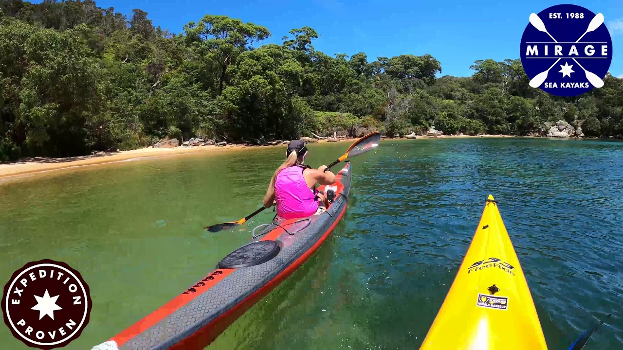 Mirage Sea Kayaks - M533 and M583 Freeride Sea Kayaks - YouTube