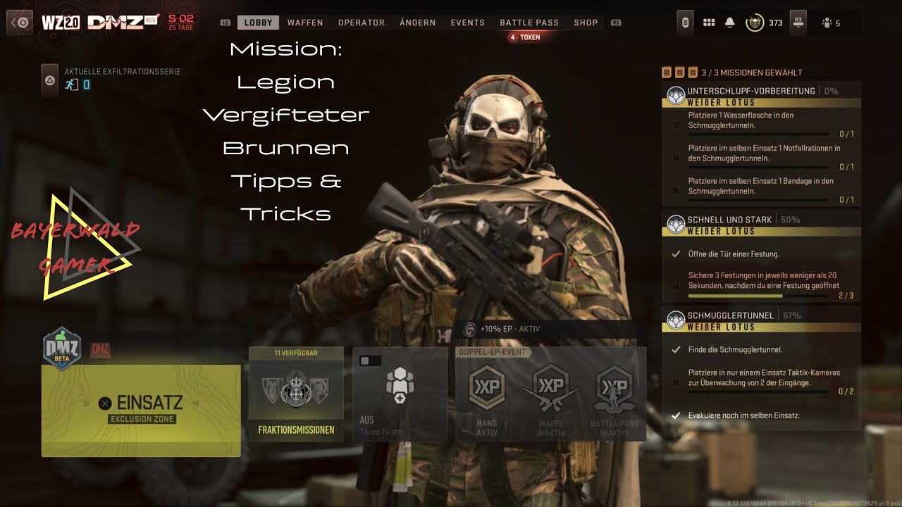 Mission Legion: Vergifteter Brunnen! COD MWII DMZ [Alleingang] PS5 ...