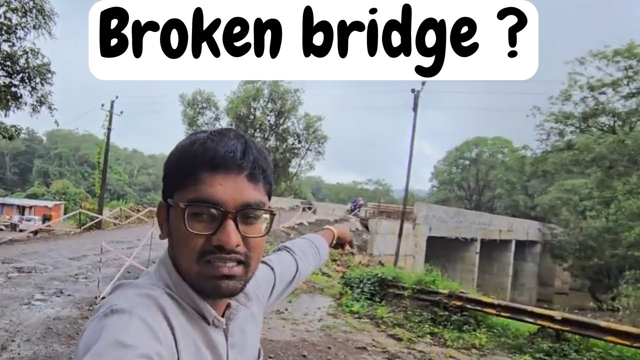 This Bridge Is Not Safe! 😨 Under-Construction Area Exposed! - YouTube