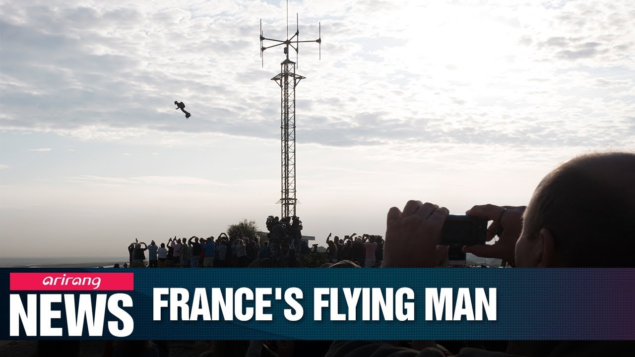 French 'flying man' succeeds in crossing English Channel with his own ...