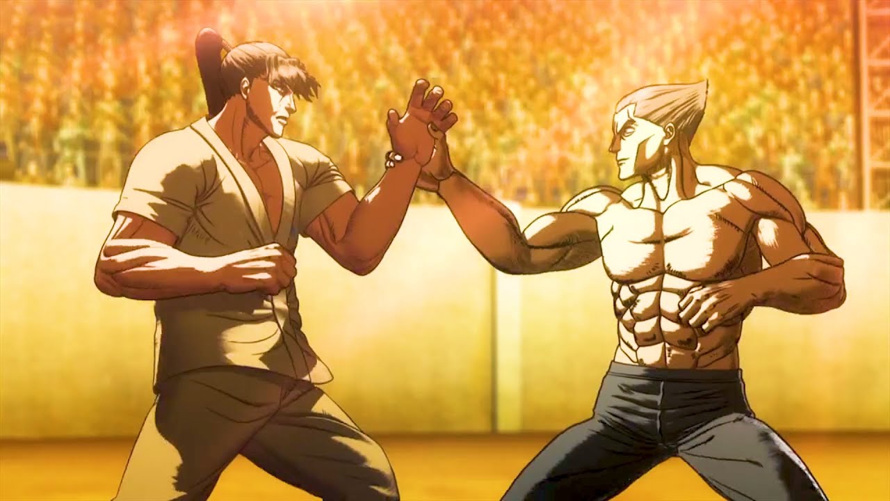 ケンガンアシュラ Sen Hatsumi Vs Takayyuki Chiba Full Fight Kengan Ashura Season 2 Youtube
