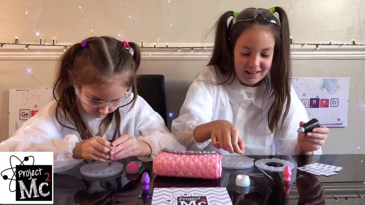 PROJECT mc2 uv nail kit / British science week 2019 - YouTube