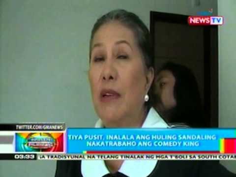 BP: Tiya Pusit, inalala ang huling sandaling nakatrabaho ang Comedy ...