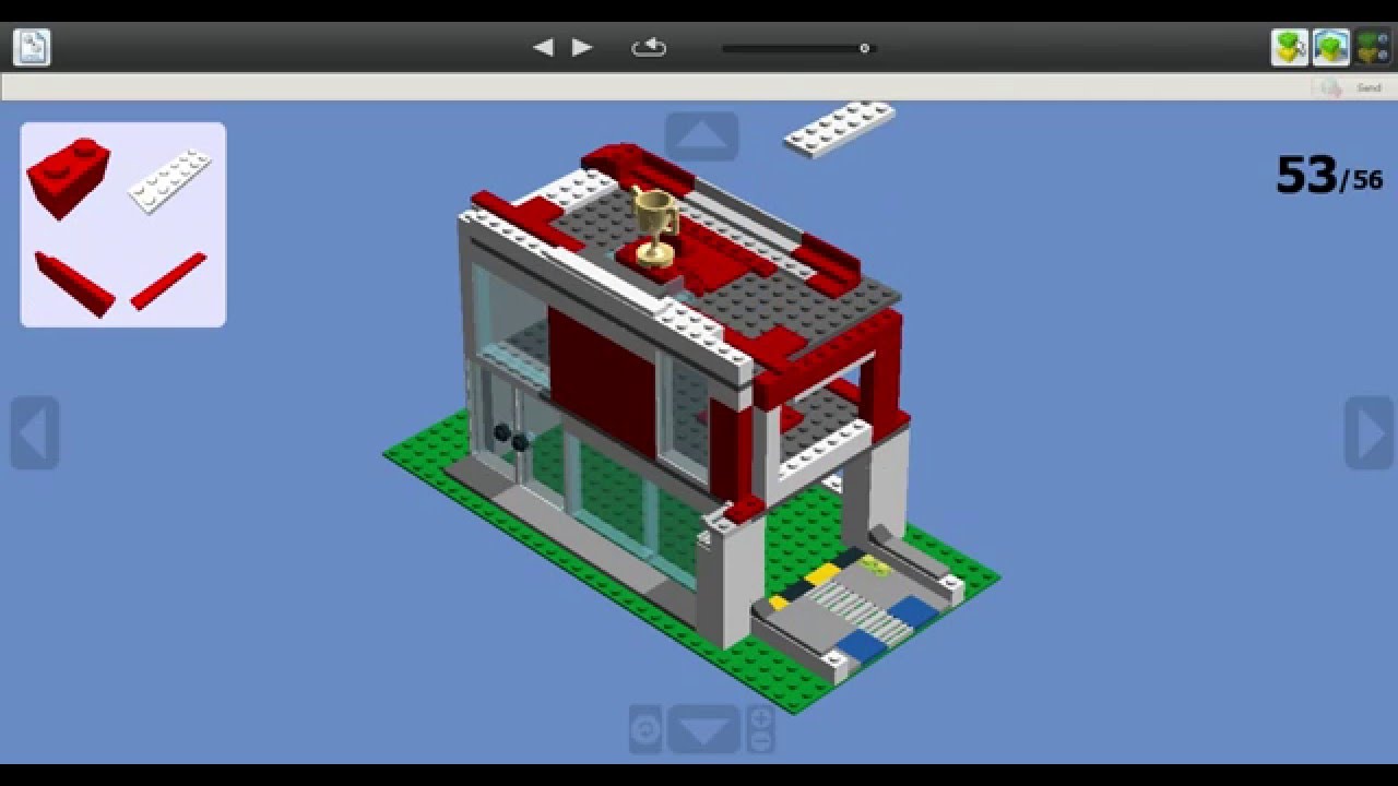 Lego Car Showroom Instructions, MOC! - YouTube