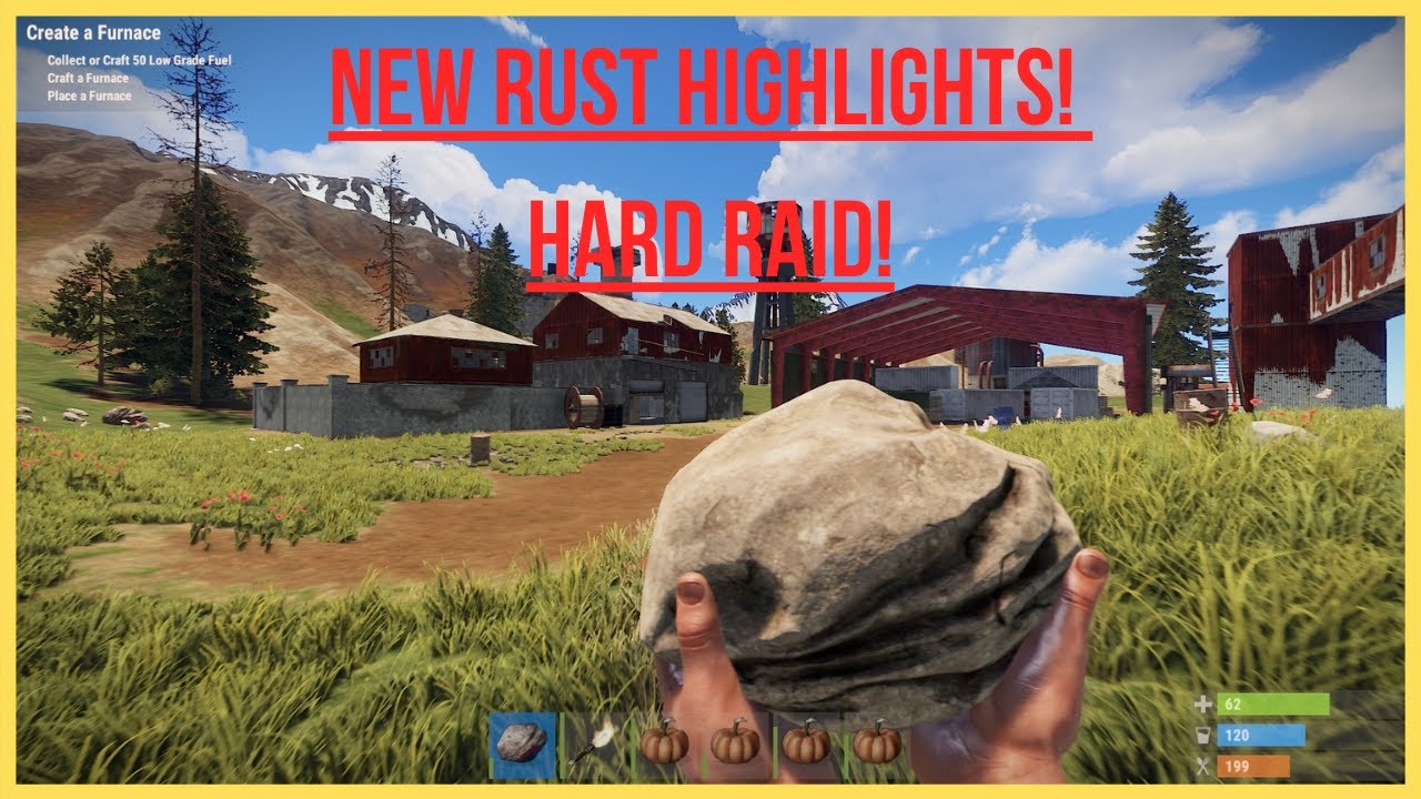 Rust gameplay - Starting HARD Raid highlights! - YouTube