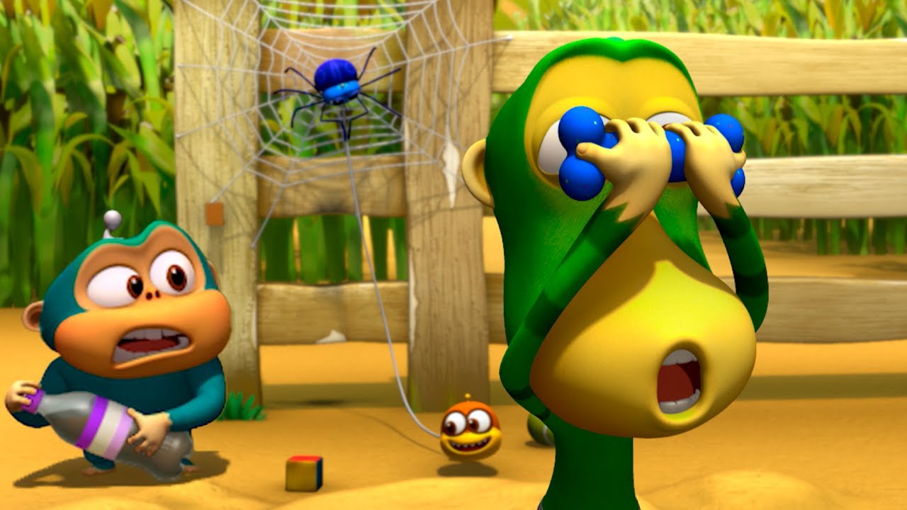 Alien Monkeys 👽 Dog 🐶 Cartoon for kids | WOW CLUB - YouTube