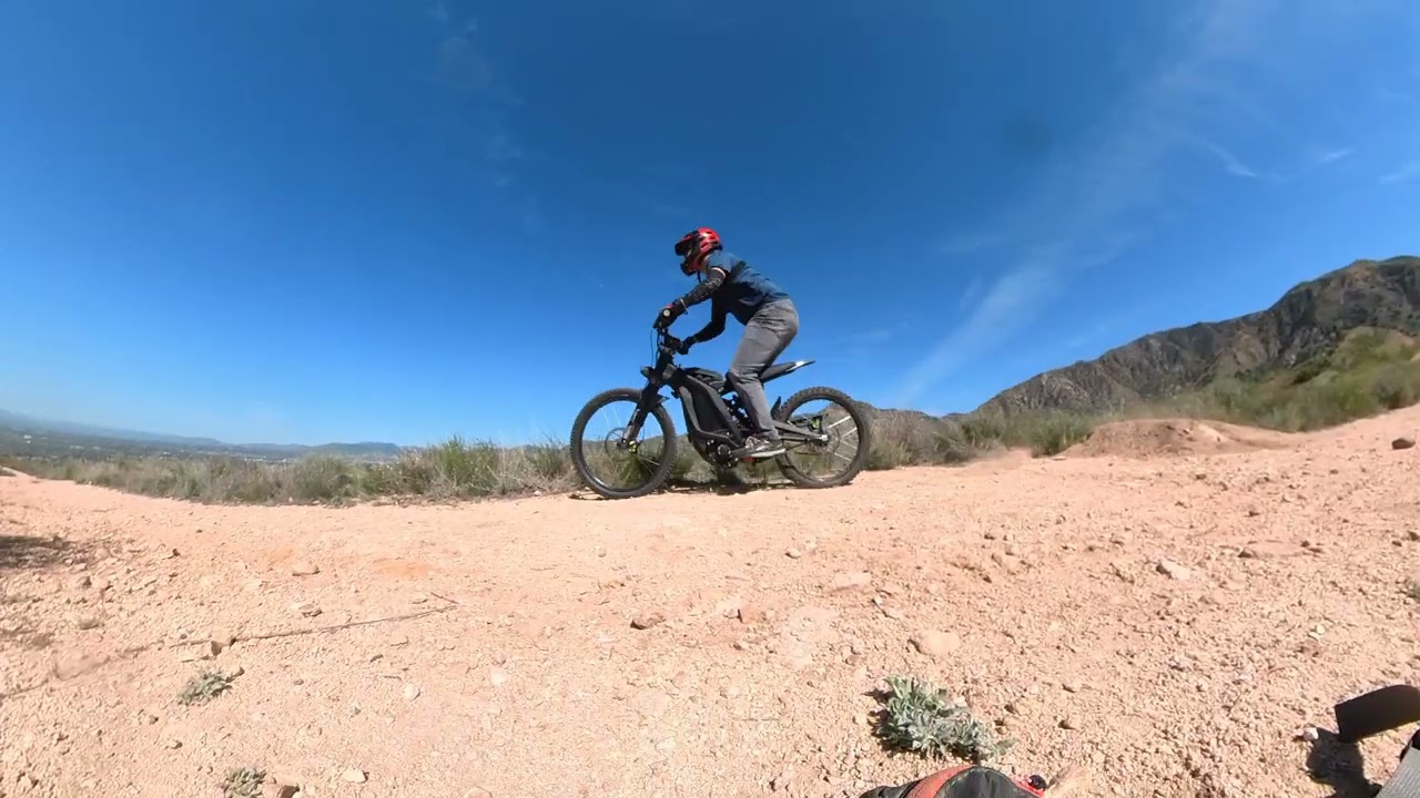 learning surron jump - YouTube