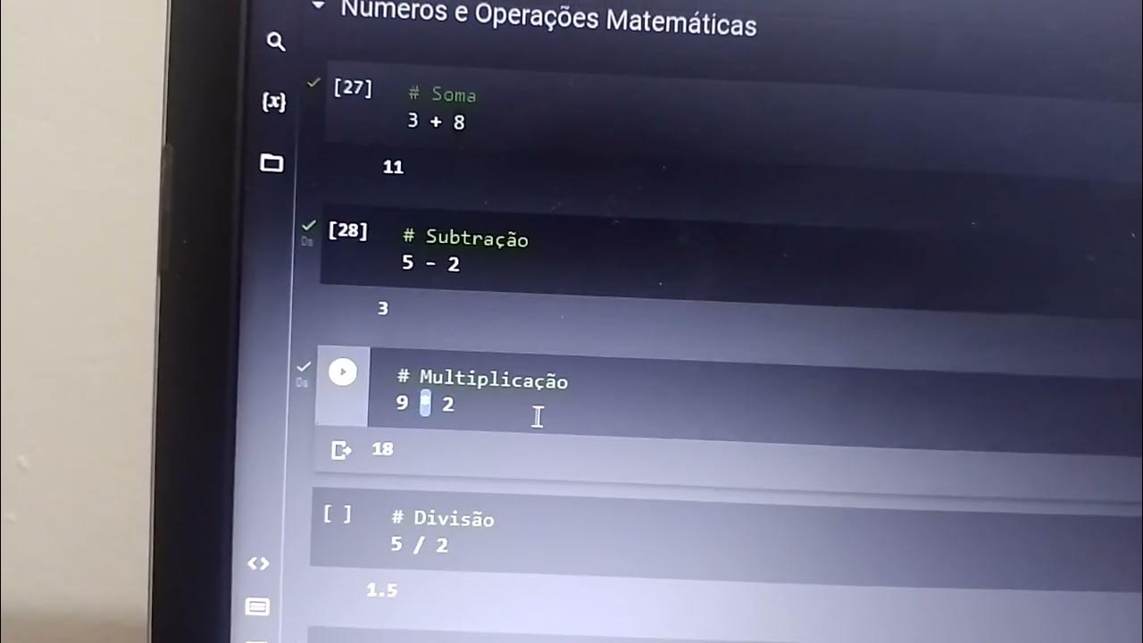 Aula 1 - Python - Números e Operações Matemáticas - YouTube
