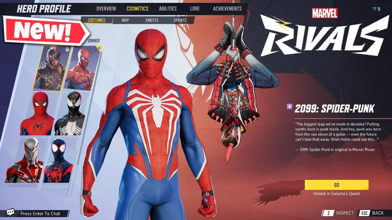 SPIDER-MAN NEW GAMEPLAY & SKINS |Marvel Rivals| - YouTube