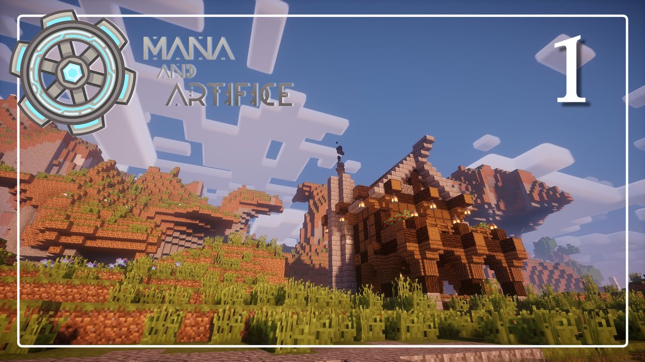 【Mana and Artifice】Mana and Artifice始めます#1【Minecraft】【魔術MOD】 - YouTube