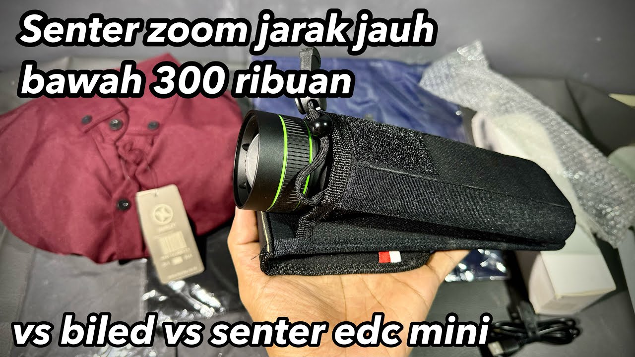 Ulasan Senter zoom tanpa merk atau TK X1 dan vs biled vs IMALENT LD70 ...