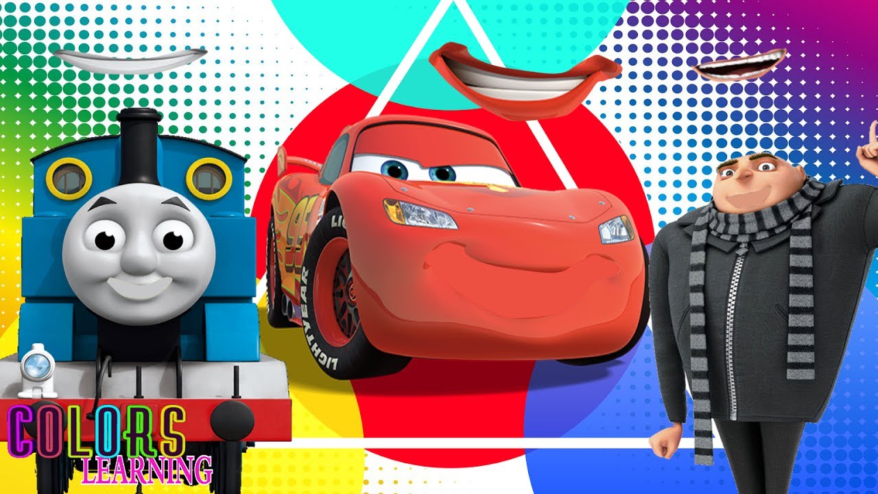 Despicable Me 3 Minions Wrong Mouth Gru Finger Family NurseryThomas ...