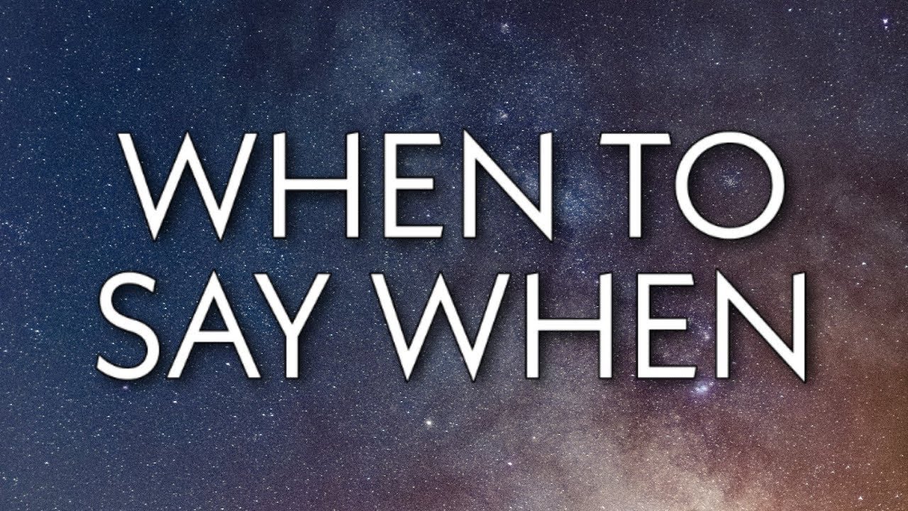Drake - When To Say When (Lyrics) | OneLyrics - YouTube