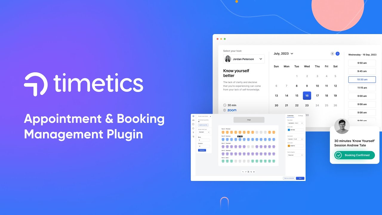 Timetics Pro Intro - Appointment and Booking Management Plugin - YouTube