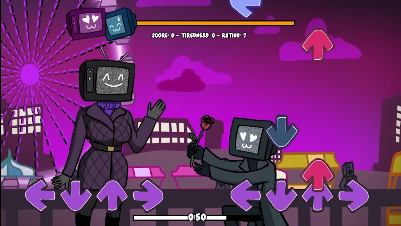 Friday Night Funkin Vs Tv Man & Tv Woman (FNF MOD) - YouTube