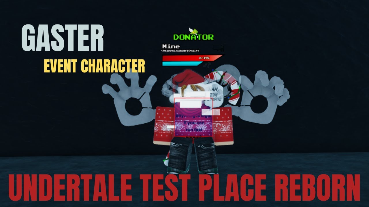 UTPR: THEY ADDED GASTER????? - YouTube