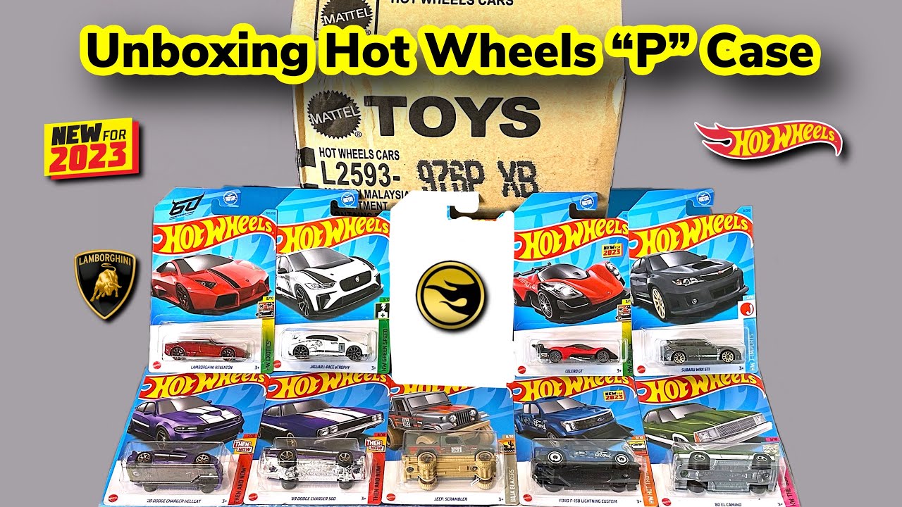 Unboxing Hot Wheels P Case 2023 - YouTube