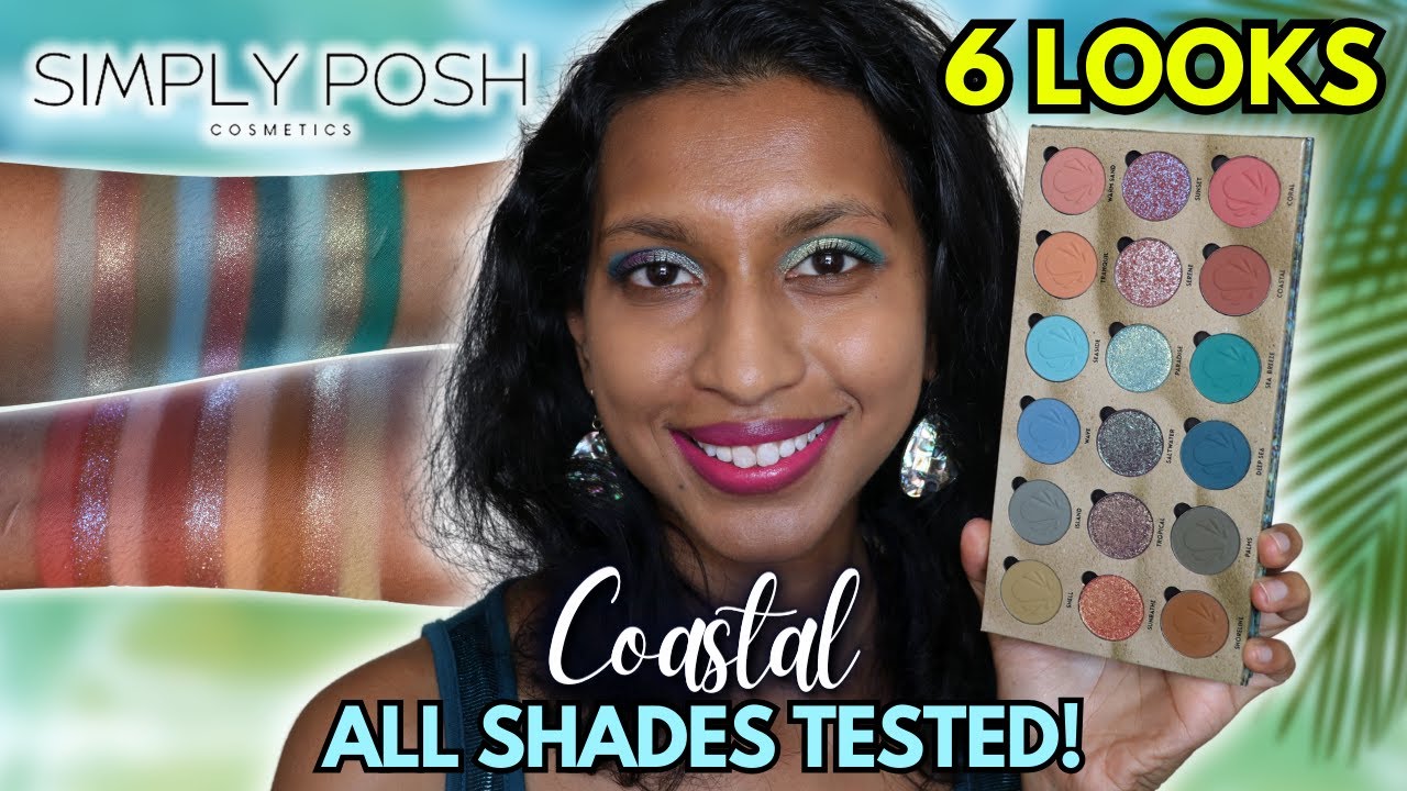 NEW Simply Posh COASTAL REVIEW | Simply Posh Cosmetics Discount Code: RANITA - YouTube