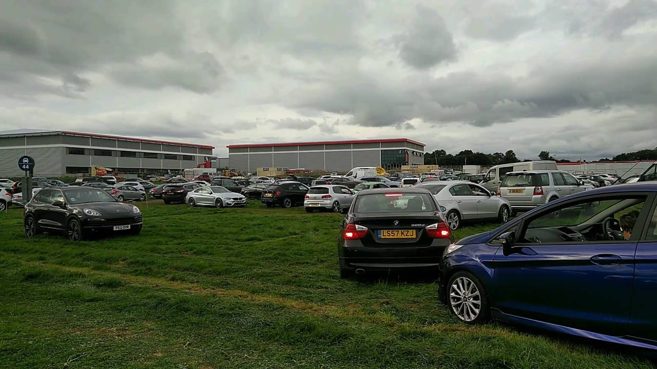 Silverstone car park - YouTube