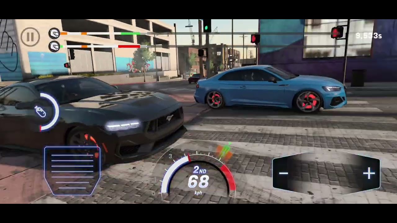 CSR 3: Mustang Defeated: Audi Triumphs in Epic Drag Race Showdown - YouTube