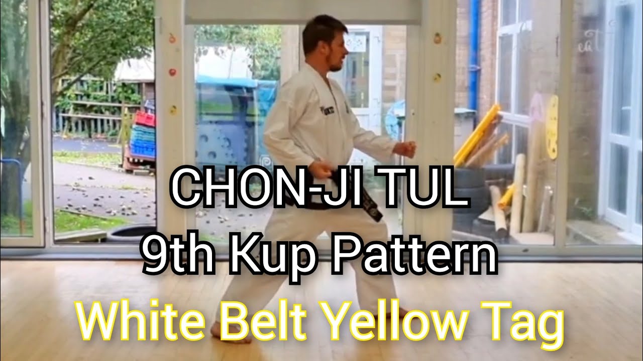 CHON-JI - ITF Taekwon-Do | 9th Kup Pattern (White Belt Yellow Tag ...