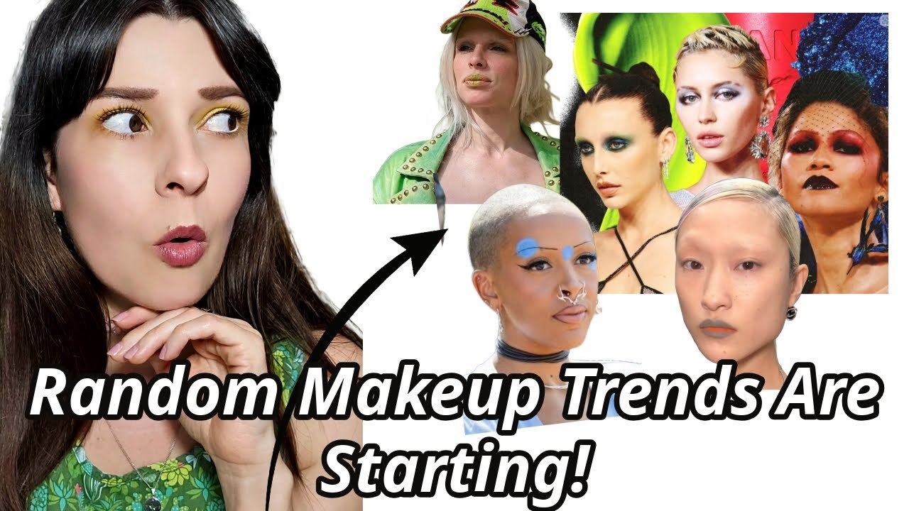 Random Makeup Trends Are Starting Hold On to Your Hats! ~ GRWM - YouTube