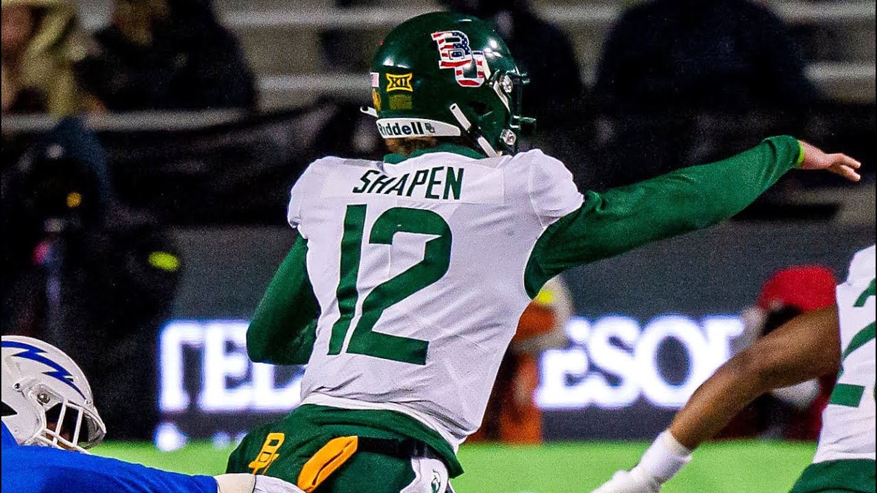 Blake Shapen Baylor Highlights - YouTube