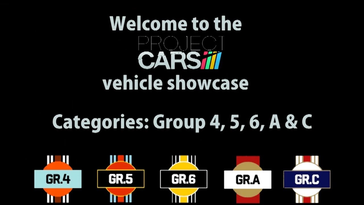 Project CARS Vehicle showcase: Group 4, 5, 6, A & C Sports Cars - YouTube
