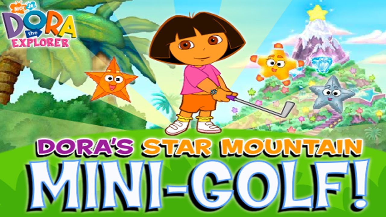 Dora the Explorer Star Mountain Mini-Golf! Search for the City of Lost ...
