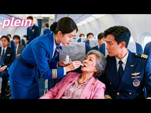 Crash d'avion fille sauve tout le monde avec intelligence,PDG témoin, tombe amoureux d'elle#drame