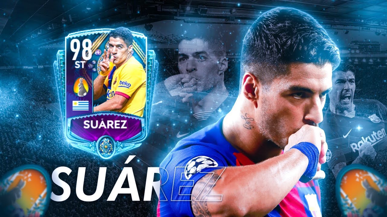 REVIEW DE LUÍS SUÁREZ 98 OVR | FIFA MOBILE 20 - YouTube